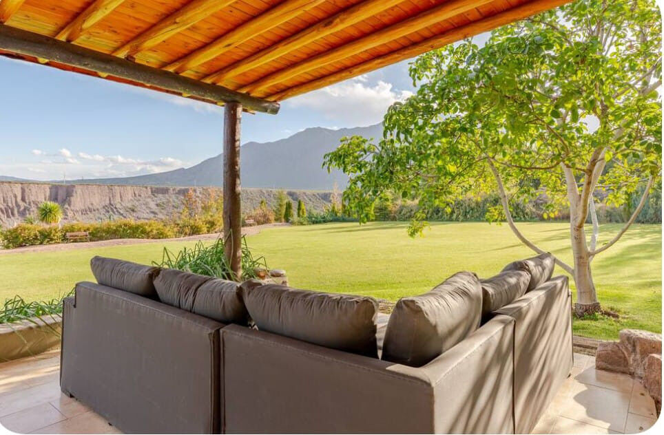 Chalet Entre Montañas y Río, Cabaña en Cacheuta para 14 personas con ...